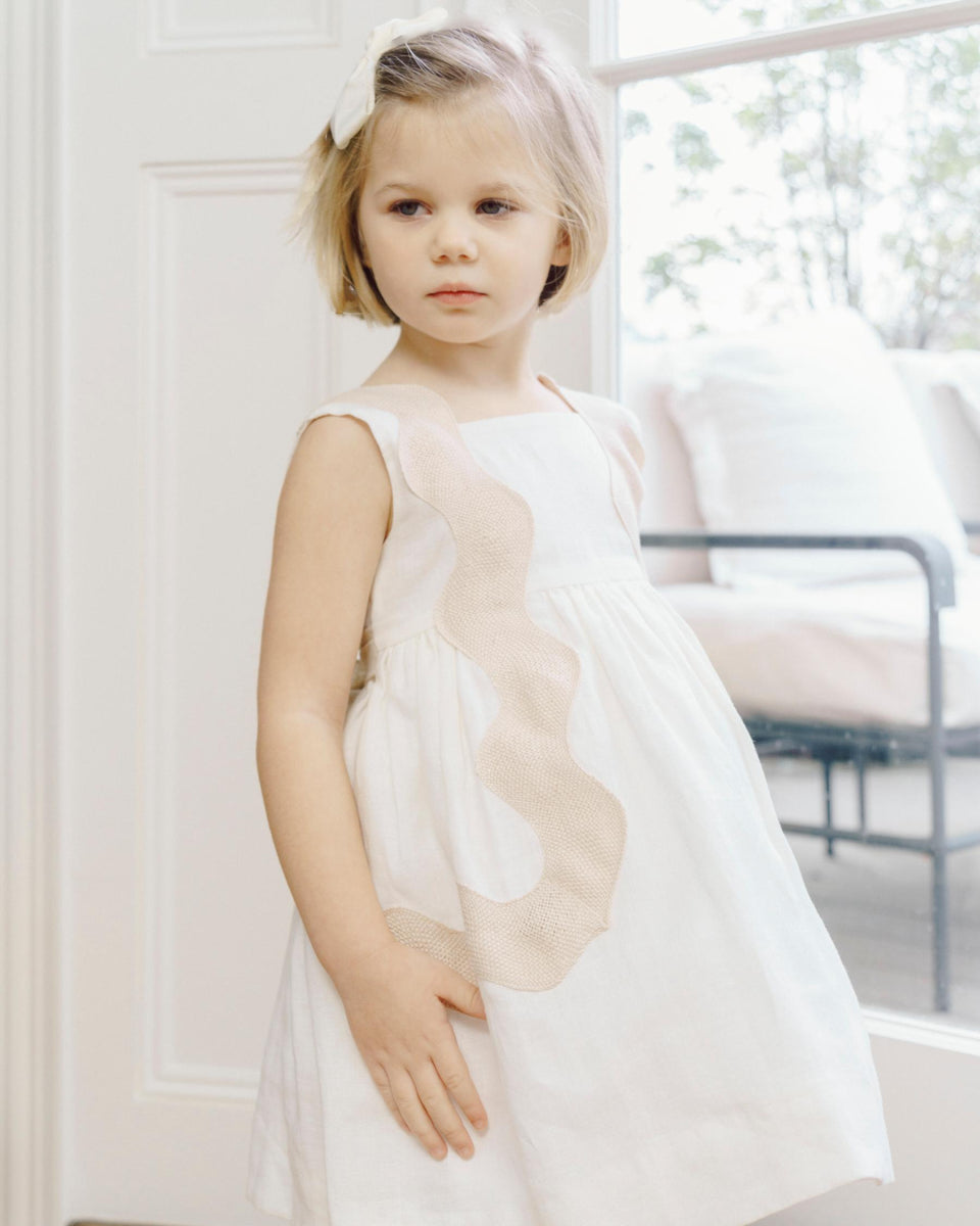 Isabelle Dress Natural | Amaia London