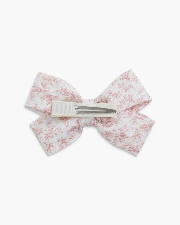 Medium Pink Floral Clip - Luxury Accessory for Girl | Amaia London