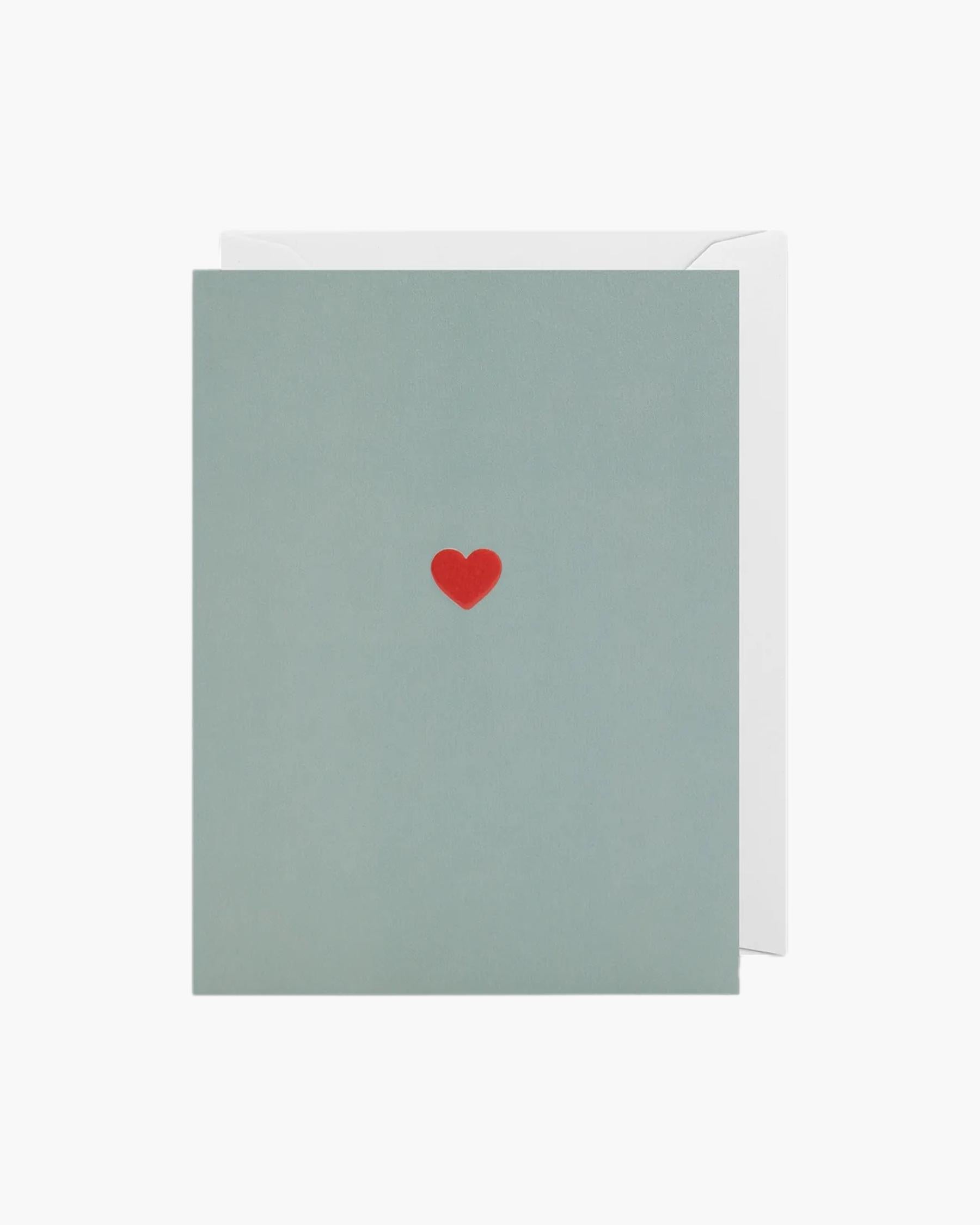 Little Red Heart - Luxury Greeting Card | Amaia London