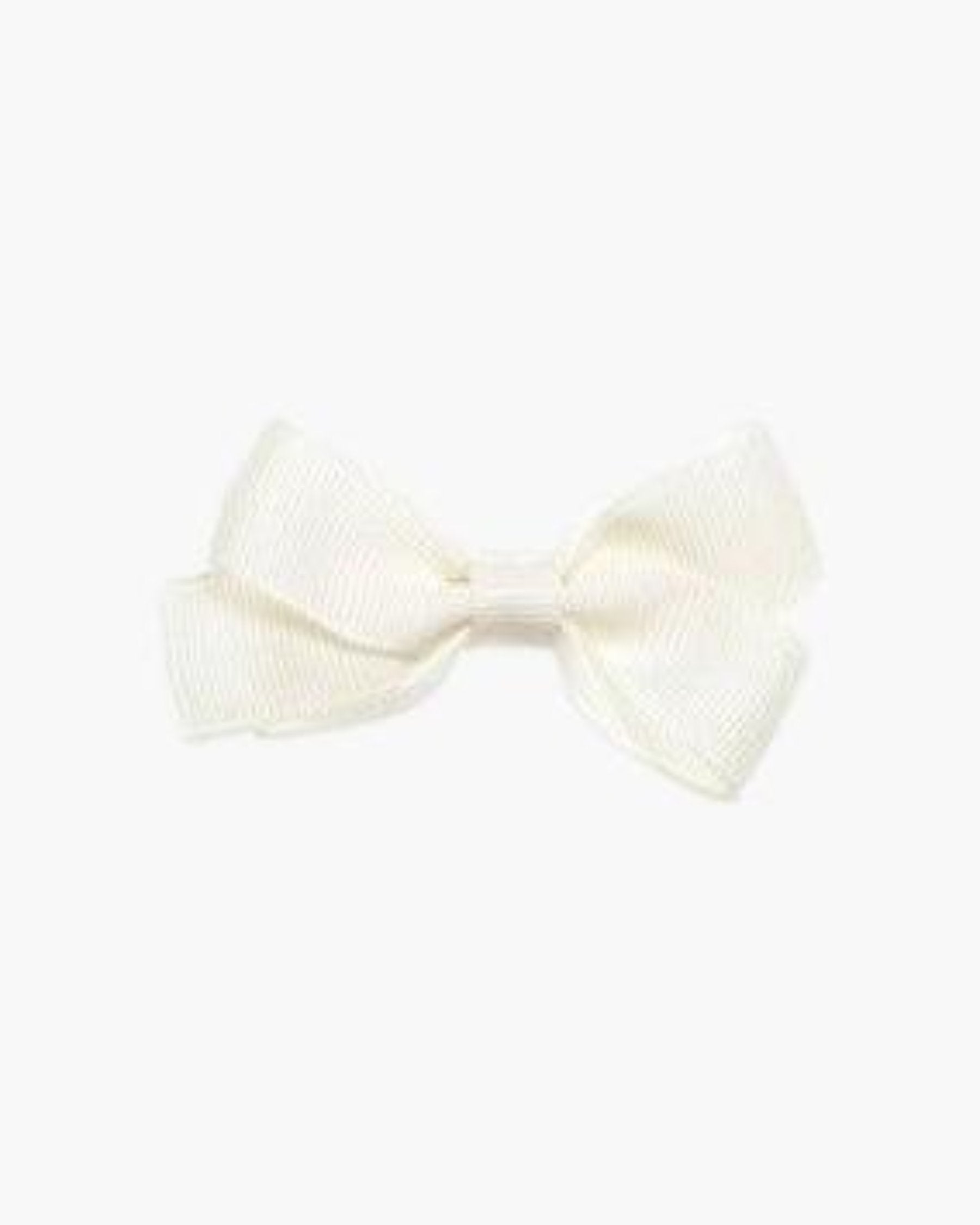 Classic Luxury Cream Medium Hair Bow for Girls | Amaia London